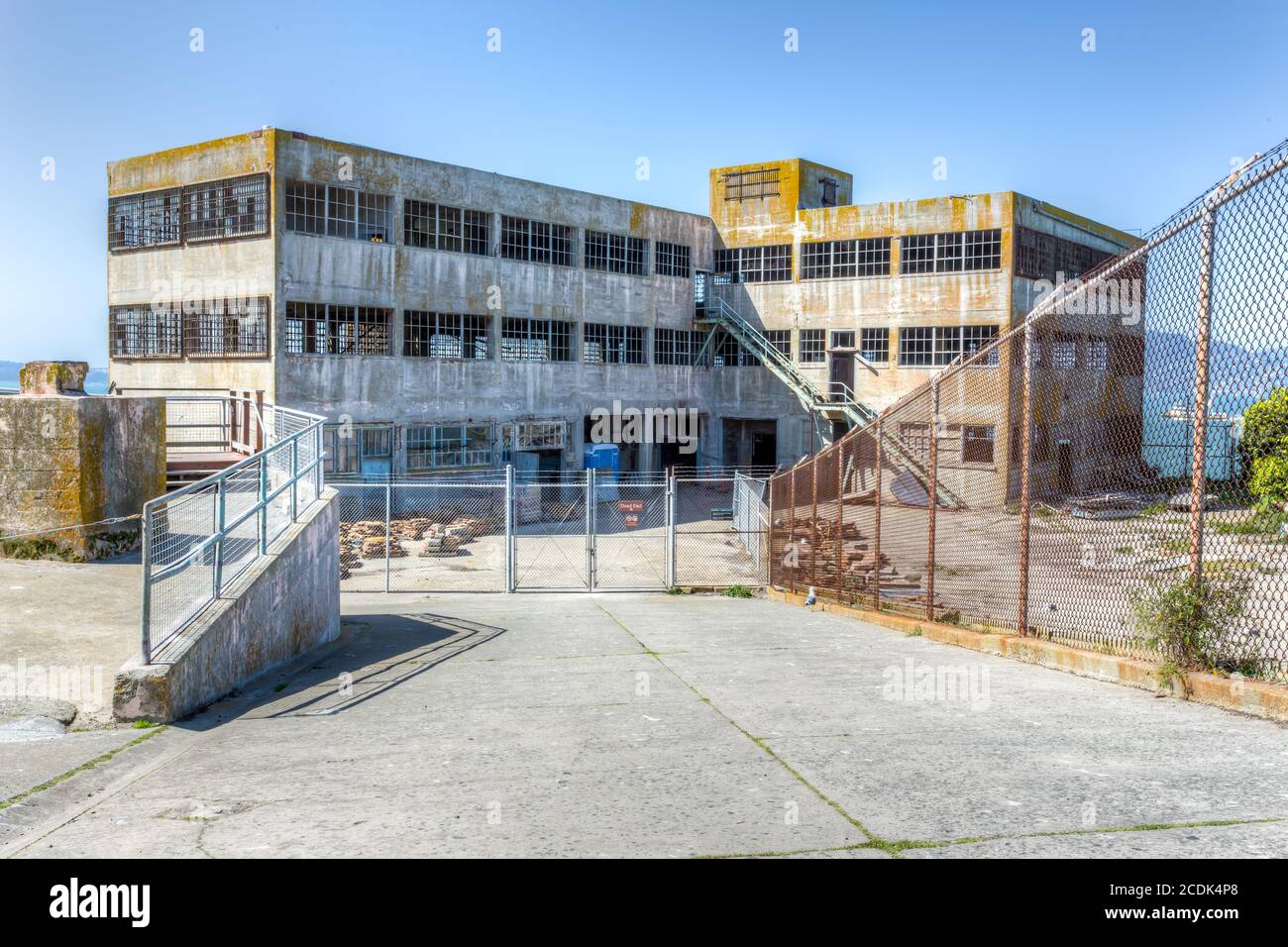 Alcatraz island prison hi-res stock photography and images - Alamy