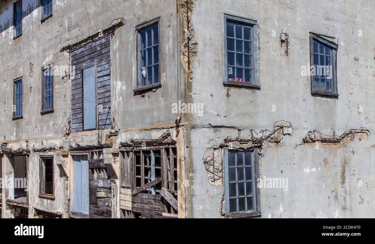 Prison Buildings of Alcatraz Island Prison Stock Photo - Alamy