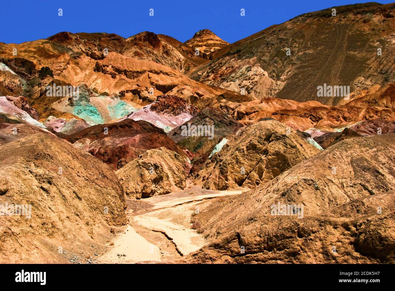 Relief of the rocks in Death Valley Stock Photo - Alamy