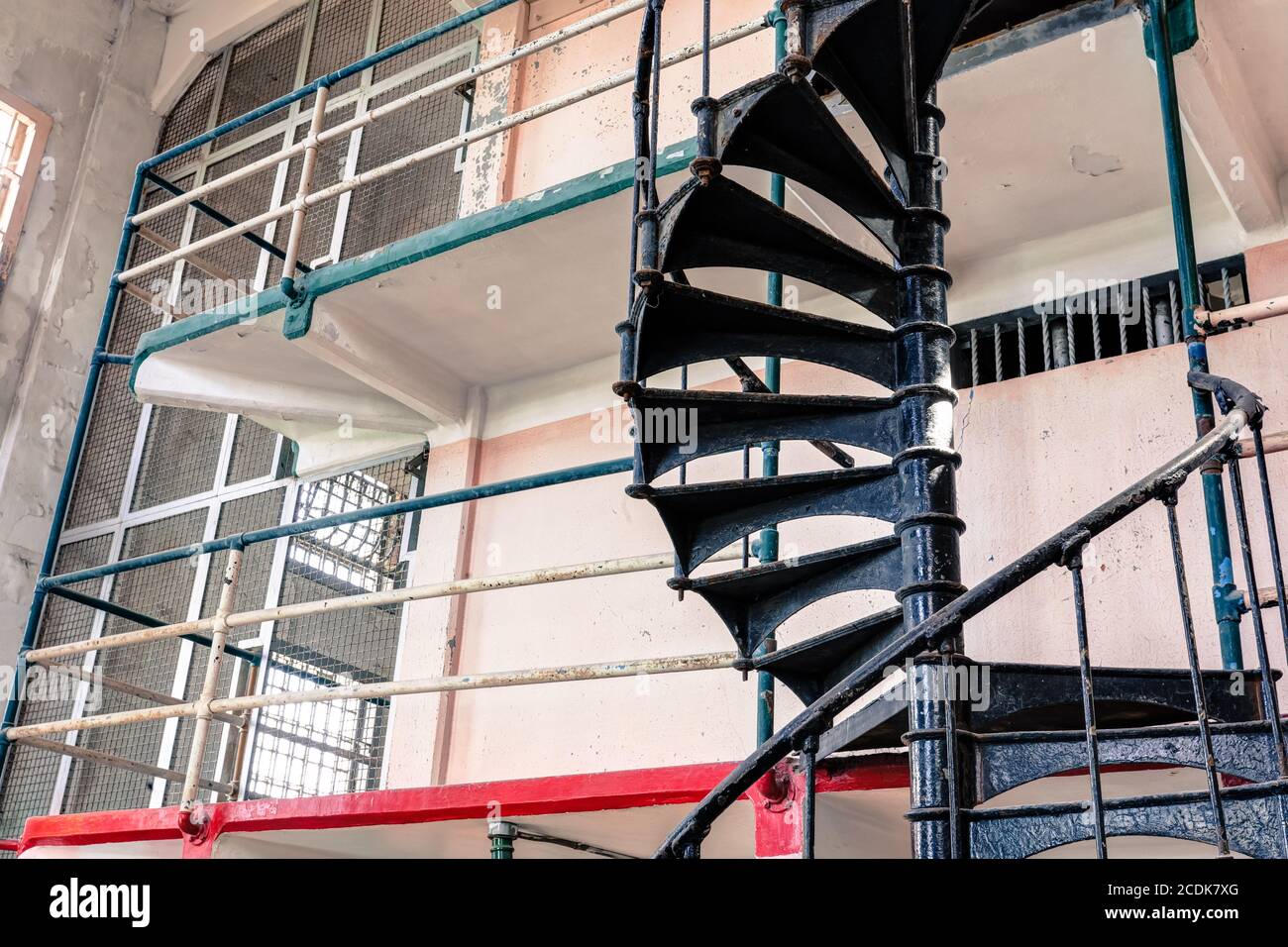 Prison Cells at Alcatraz Island Stock Photo - Alamy