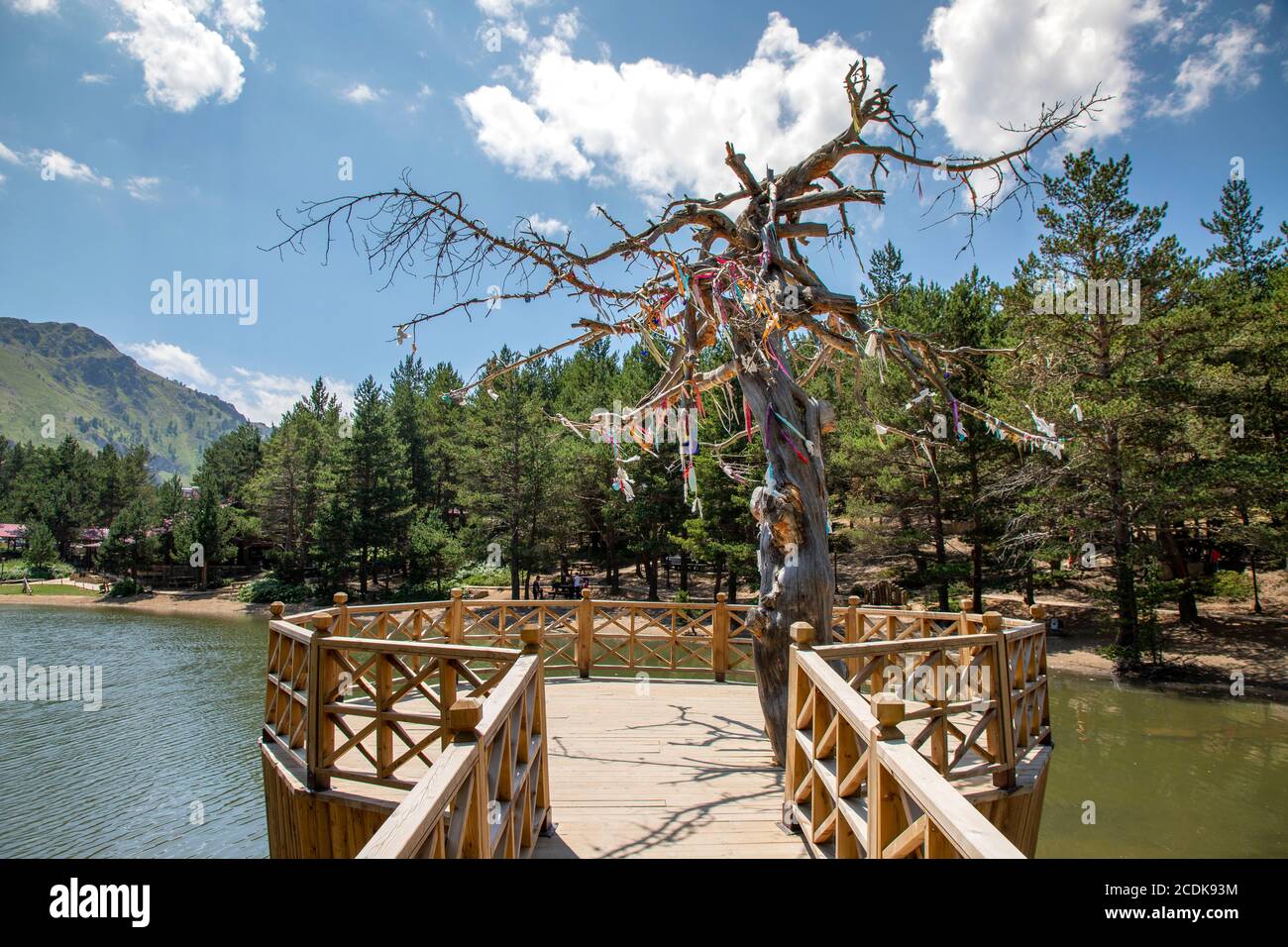 Gumushane, Turkey - 31 July, 2020: Limni Lake, National Nature Park ...