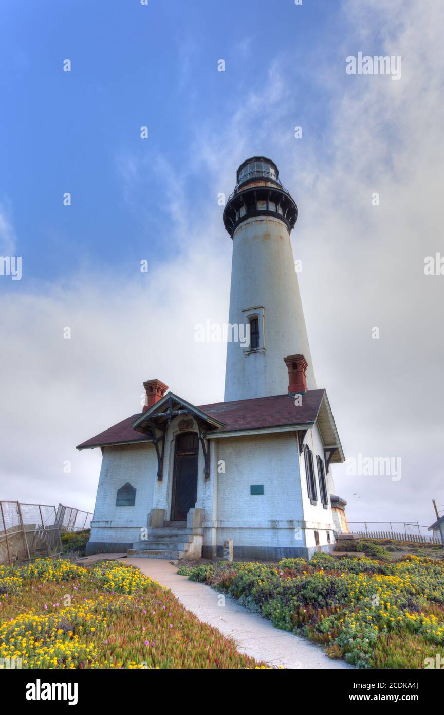 Pigeon Point Lighthouse Stock Photo - Alamy