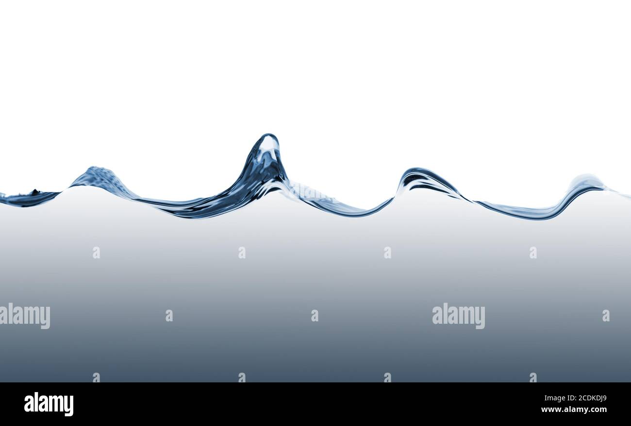 Blue wave bubbles clean hi-res stock photography and images - Alamy