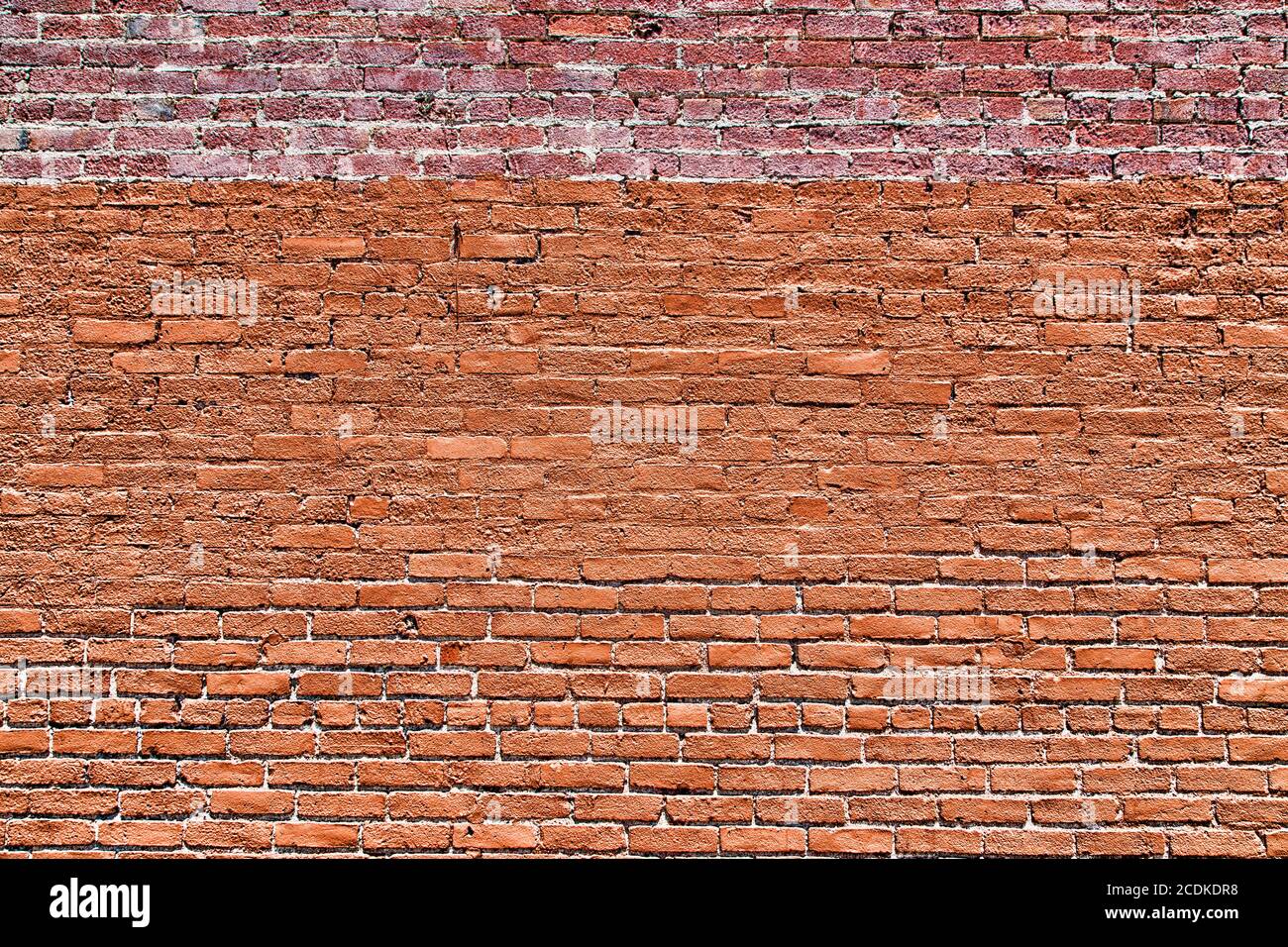 Multi-Color Red Brick Wall Background Stock Photo - Alamy