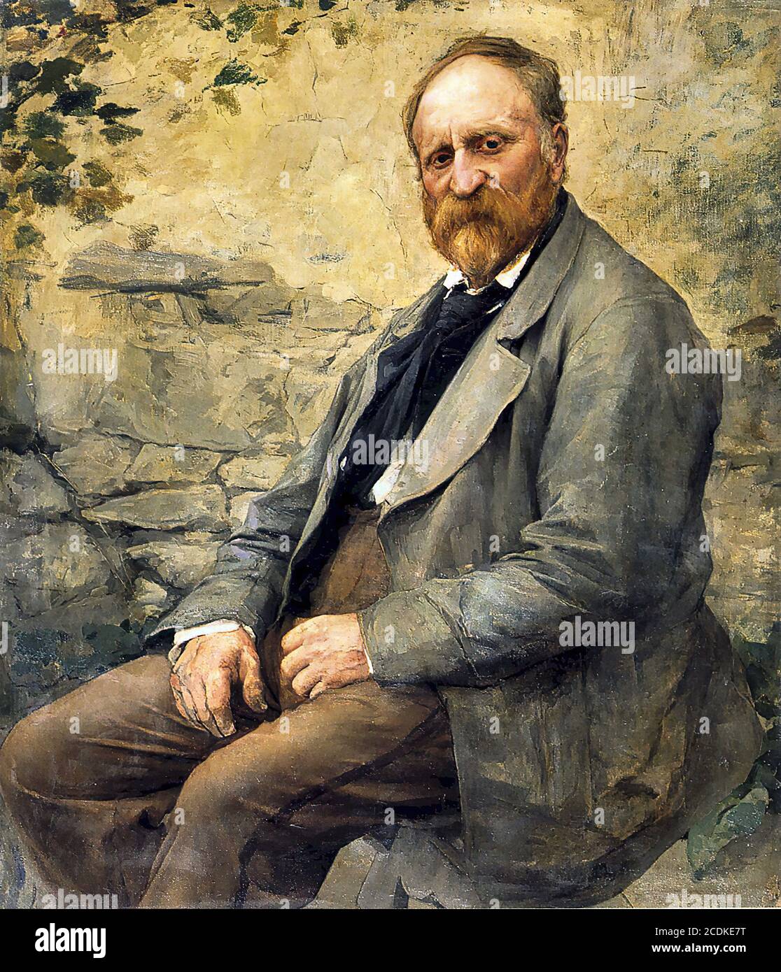 Bastien-Lepage Jules - Portrait Du PÃ¨re De L'artiste - French School ...