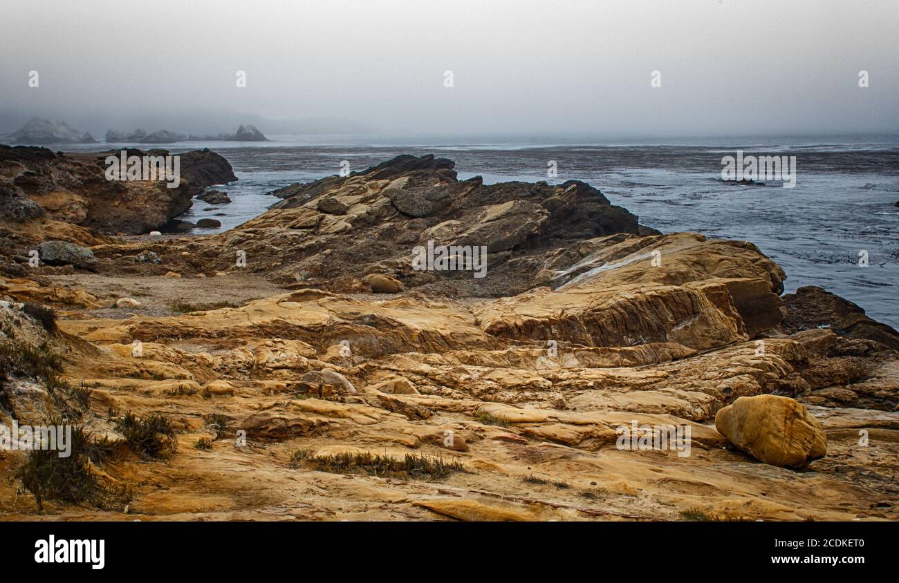 Spectaculor Rock Formations at Point Lobos State Marine Conservation ...