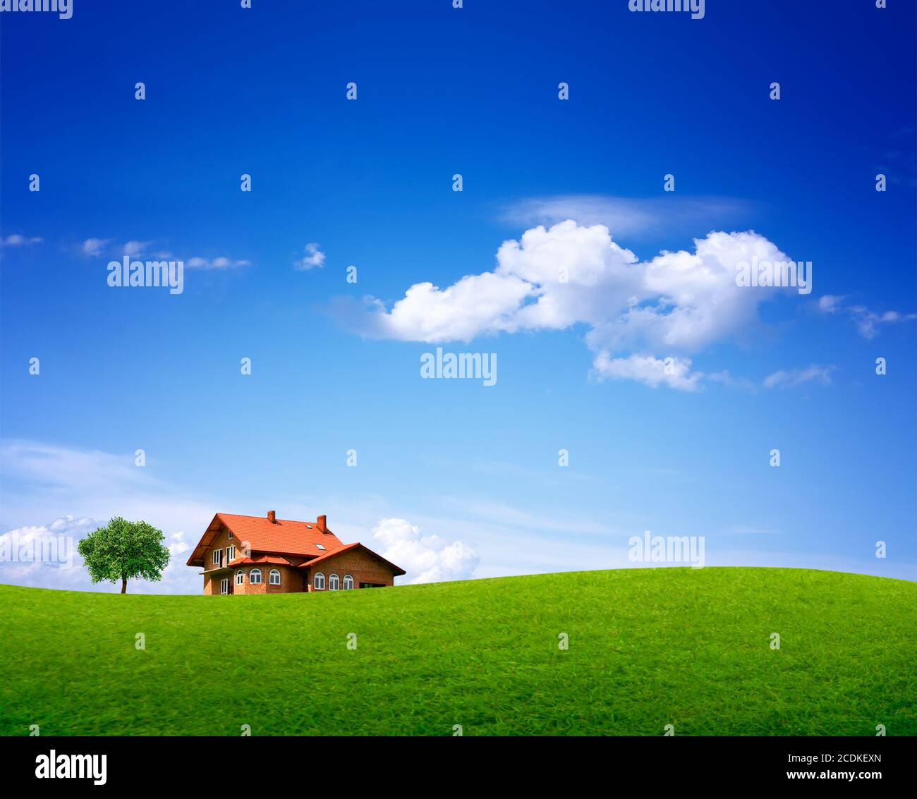 Country nature landscape Stock Photo - Alamy