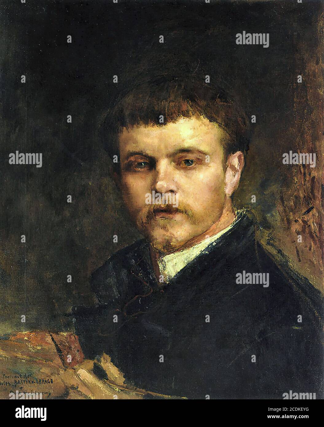 Bastien-Lepage Jules - Self Portrait 1 - French School - 19th and Early ...