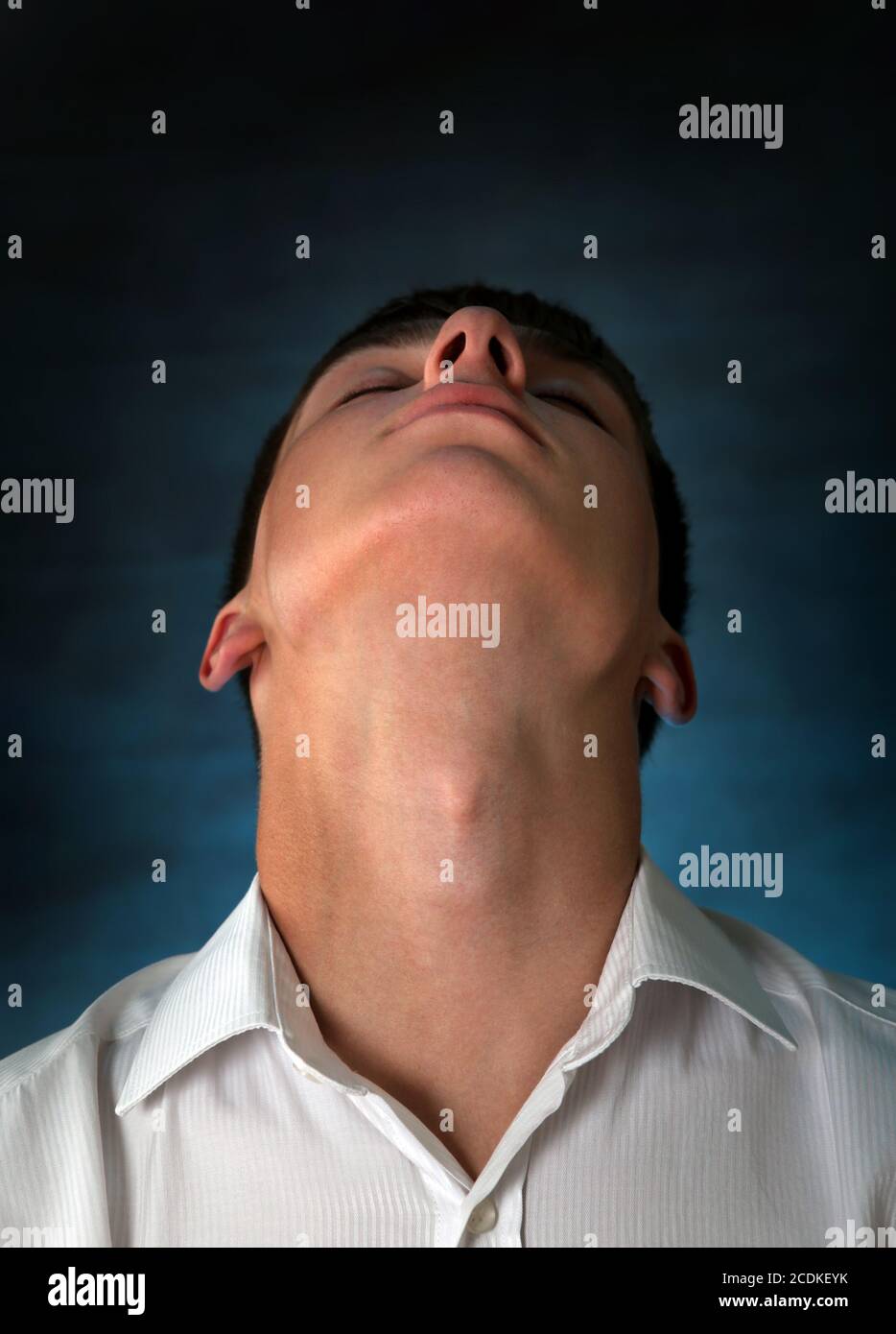 Young Man have a Rest Stock Photo - Alamy