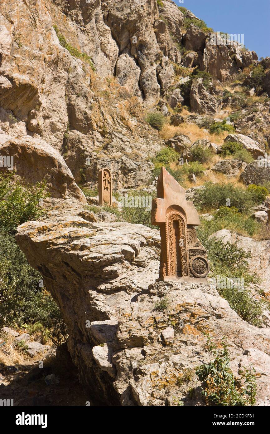 Khachkar monument hi-res stock photography and images - Alamy