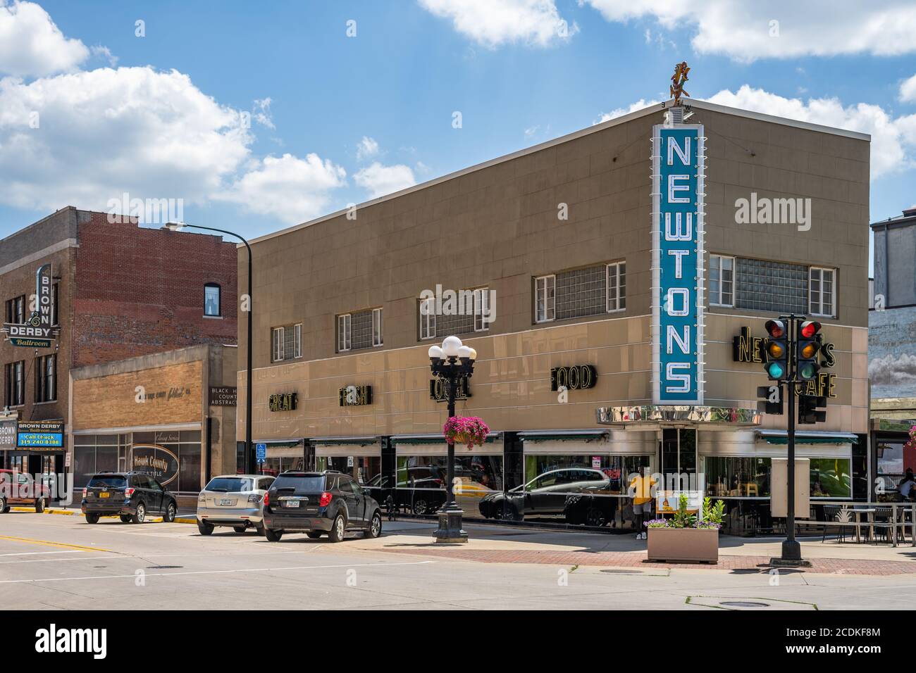 Buildings in downtown Waterloo Stock Photo - Alamy