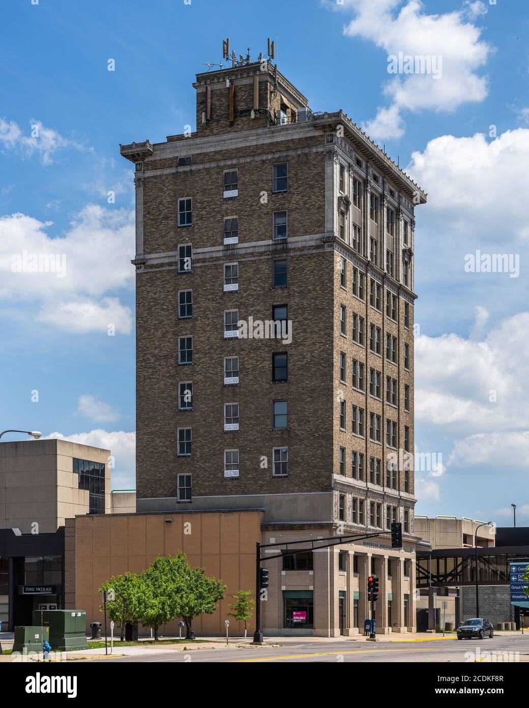 Buildings in downtown Waterloo Stock Photo - Alamy