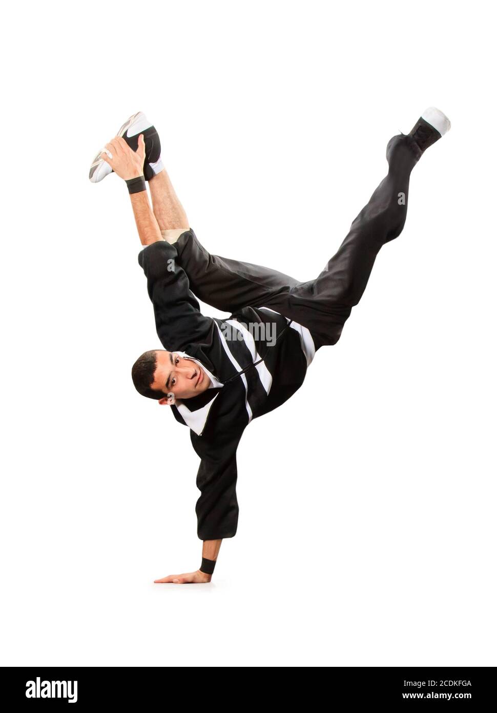 Teenager dancing break dance in action Stock Photo - Alamy