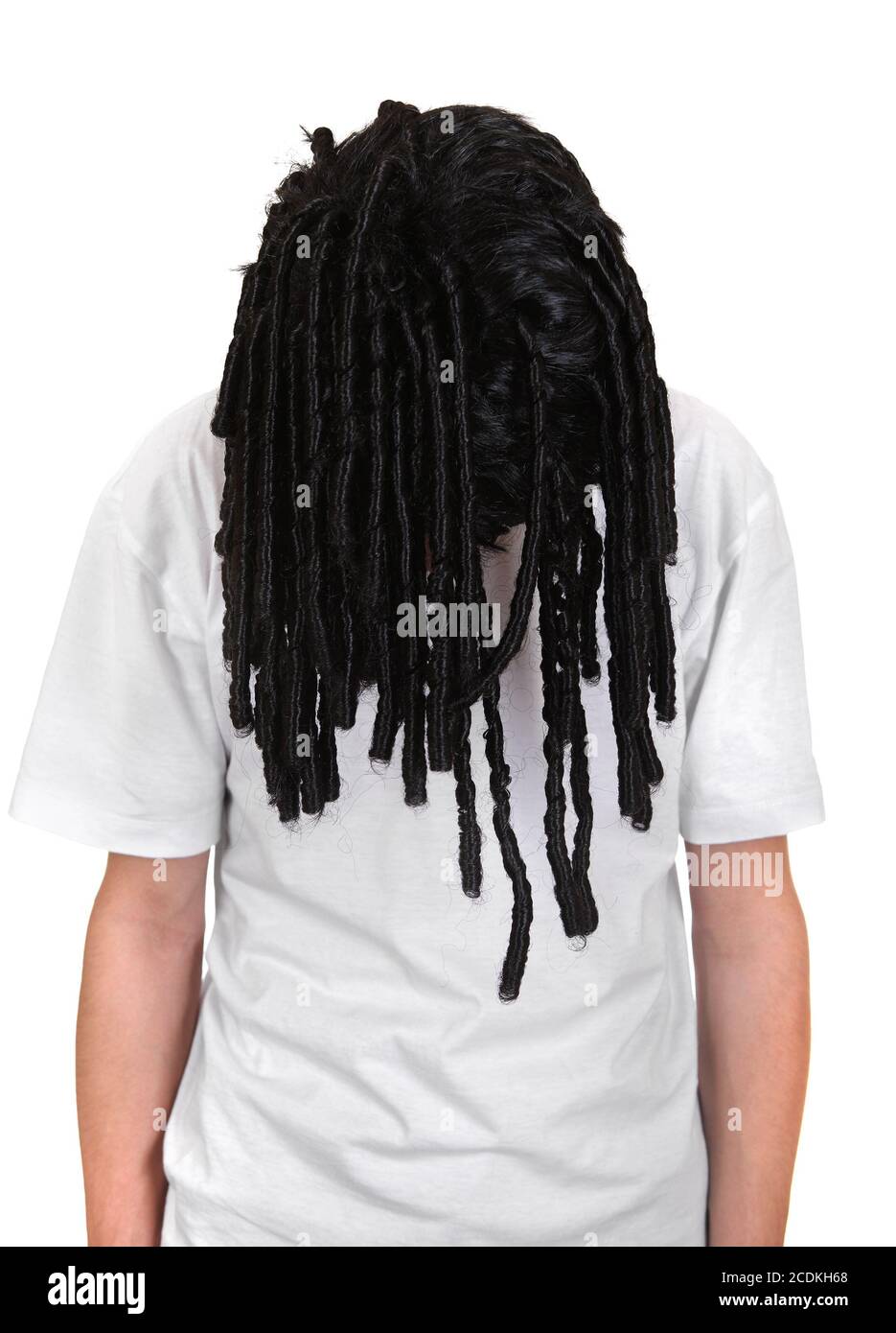 Man in the Wig Stock Photo - Alamy