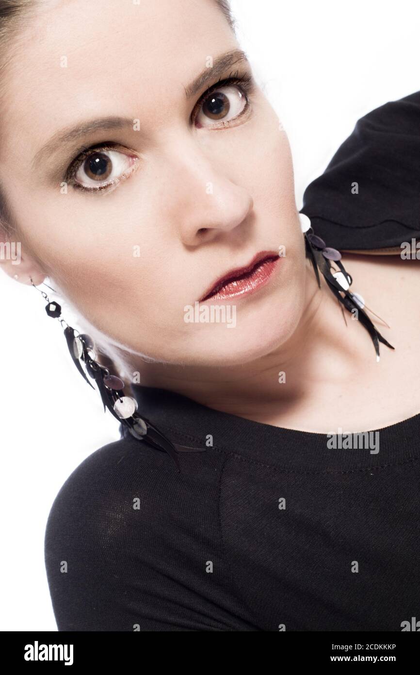 Angry pose hi-res stock photography and images - Alamy