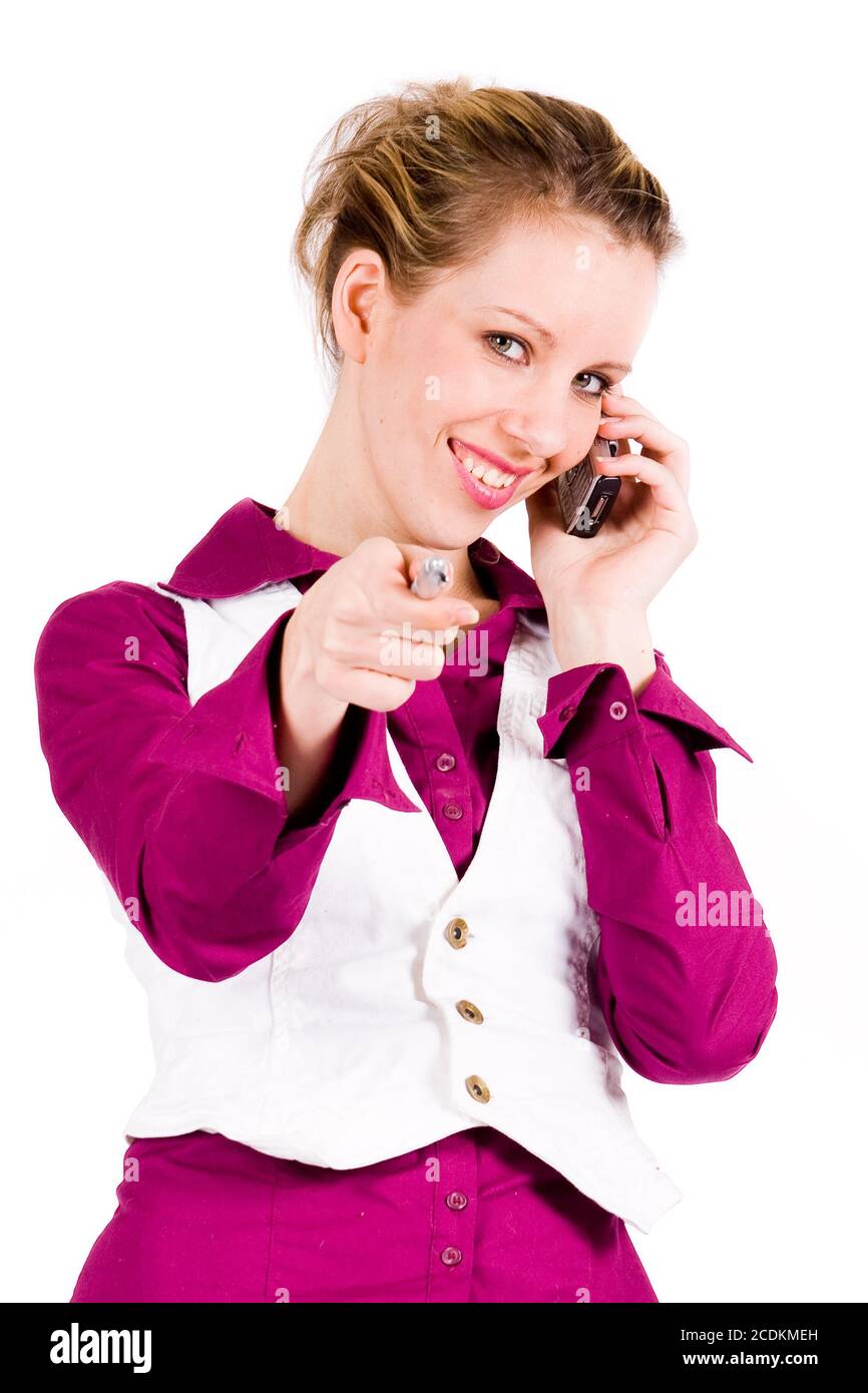 Worker calling hi-res stock photography and images - Alamy