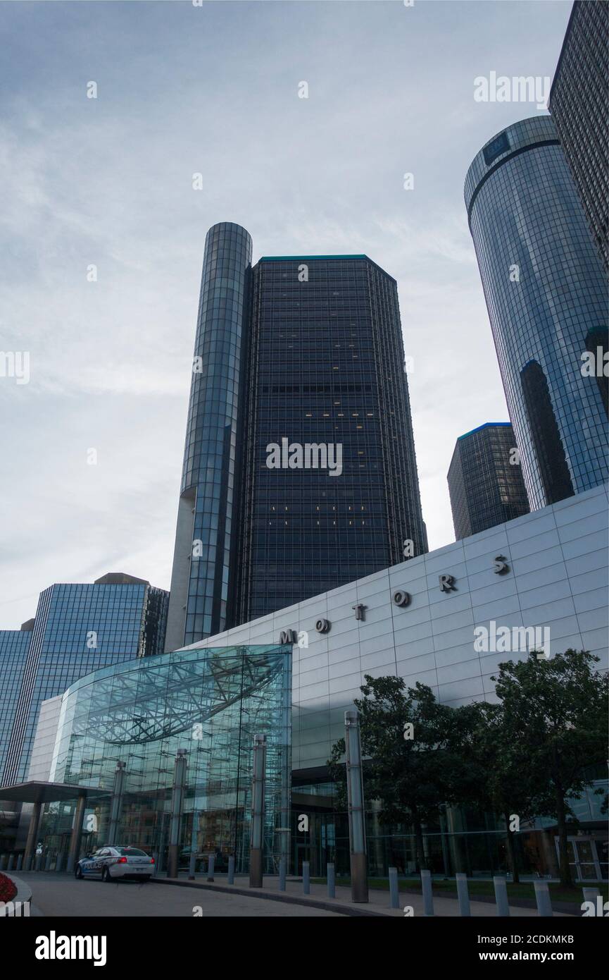 GM Renaissance center Detroit Michigan Stock Photo - Alamy