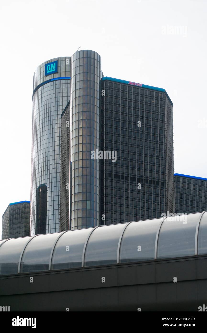 GM Renaissance center Detroit Michigan Stock Photo - Alamy
