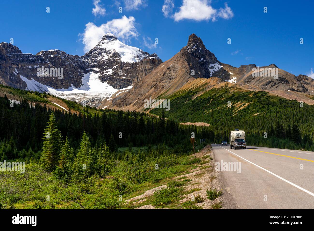 Parker Ridge, Icefields Parkway, Banff National Park, Alberta, Canada ...