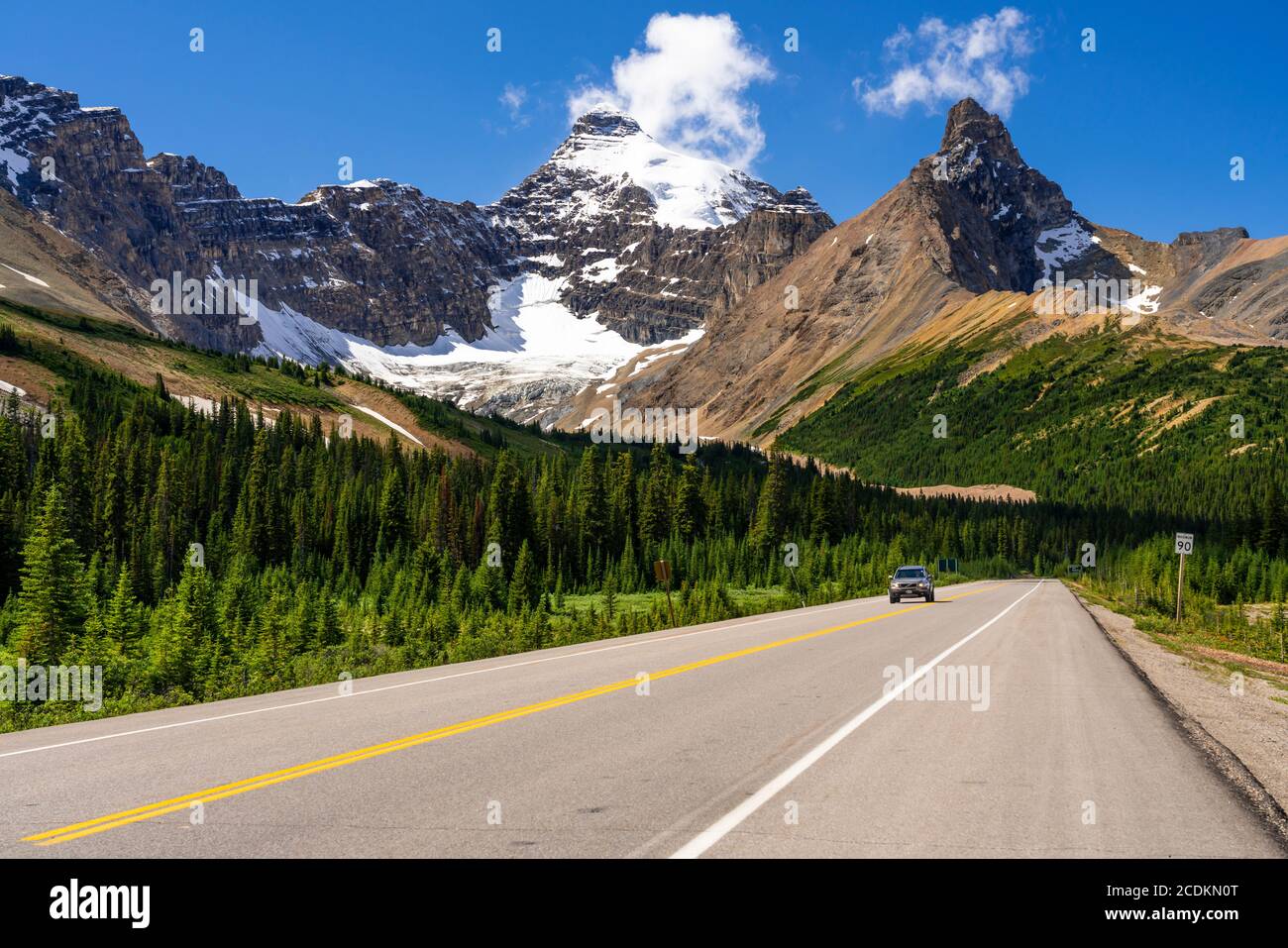 Parker Ridge, Icefields Parkway, Banff National Park, Alberta, Canada ...
