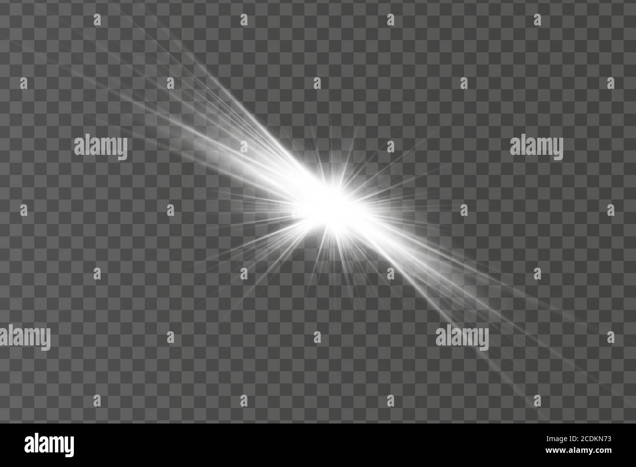 Glow isolated white light effect, lens flare, explosion, glitter, line ...