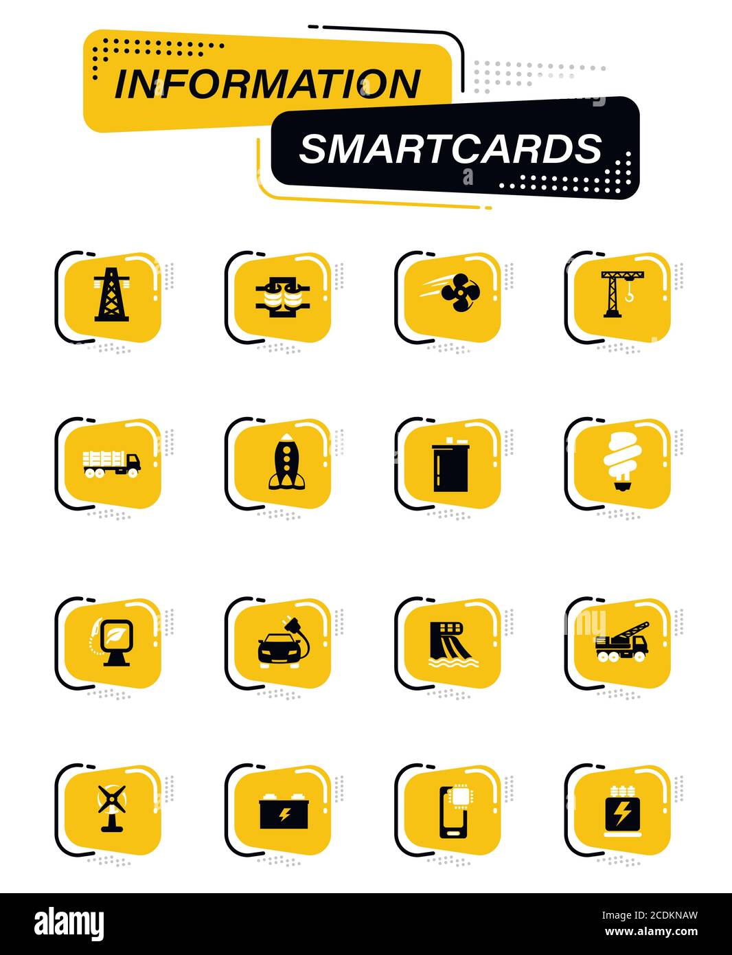 Industry icons set Stock Vector Image & Art - Alamy