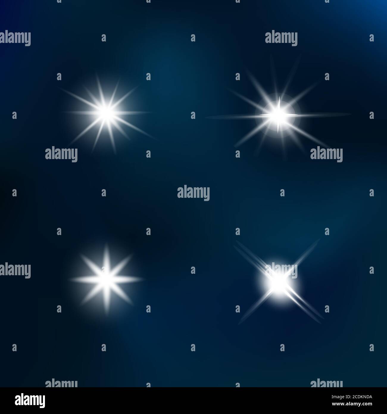 Glow isolated white light effect, lens flare, explosion, glitter Stock Vector Image & Art - Alamy