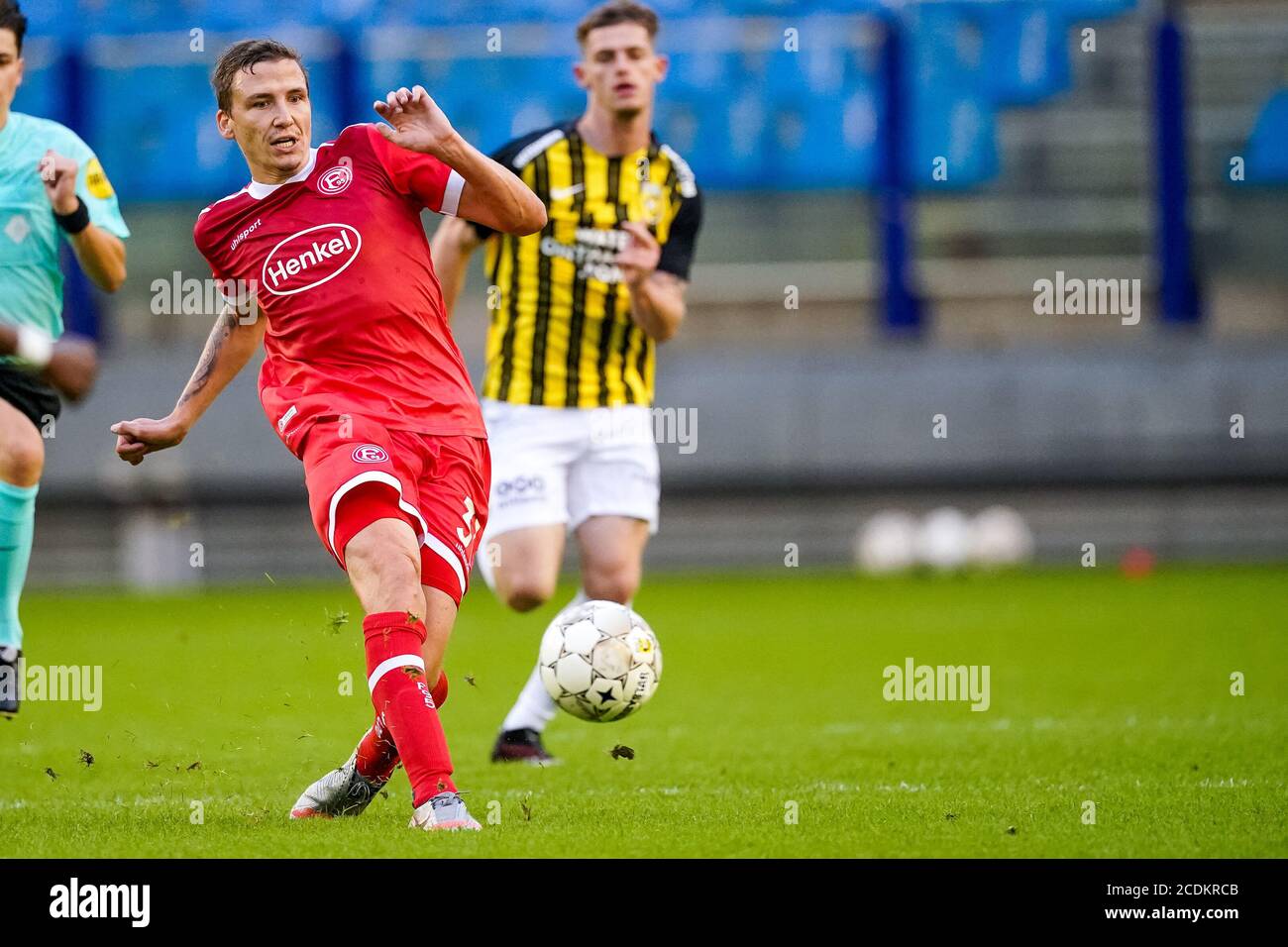 ARNHEM, NETHERLANDS - AUGUST 28: Marcel Sobottka of Fortuna Dusseldorf ...