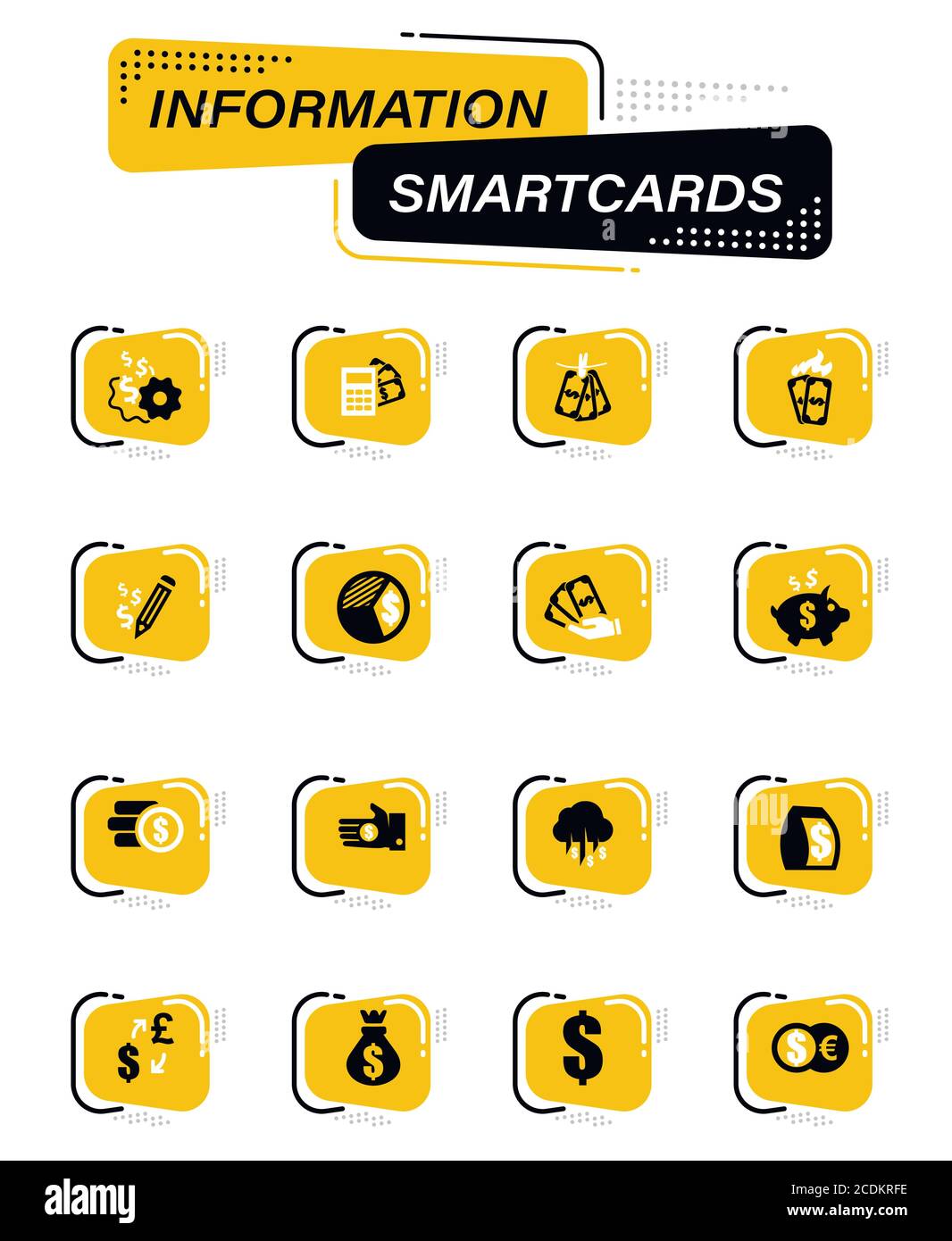 Money icon set Stock Vector Image & Art - Alamy