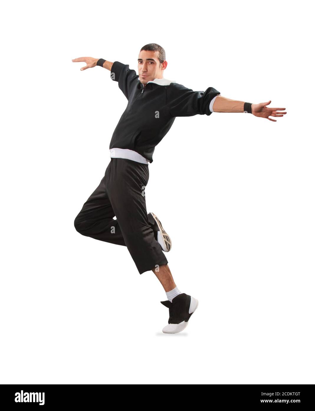 Teenager dancing break dance in action Stock Photo - Alamy