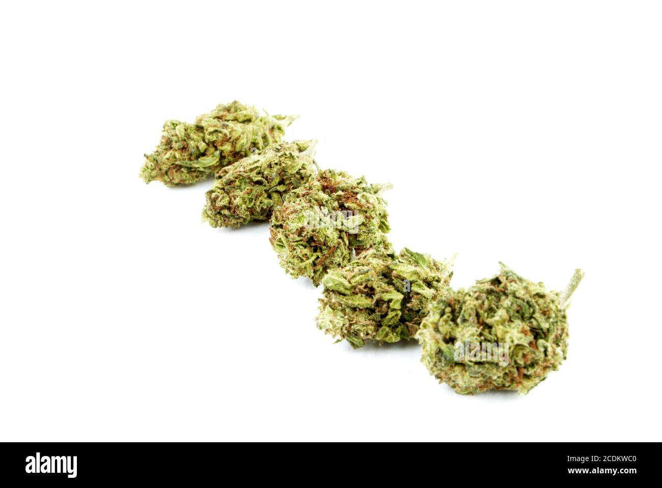 Marijuana herbal cannabis bud Cut Out Stock Images & Pictures - Alamy