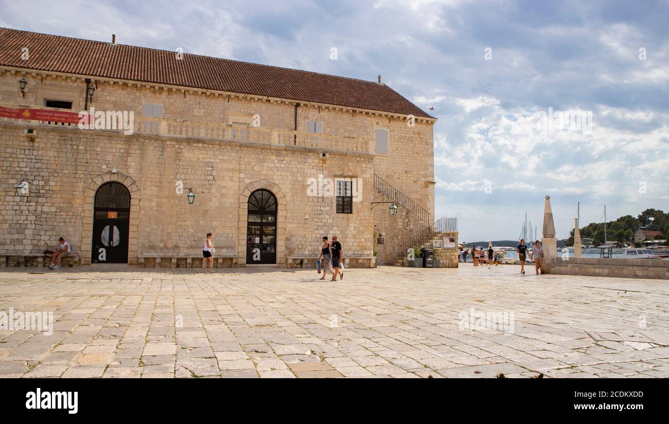 Arsenal hvar town hvar island hi-res stock photography and images - Alamy
