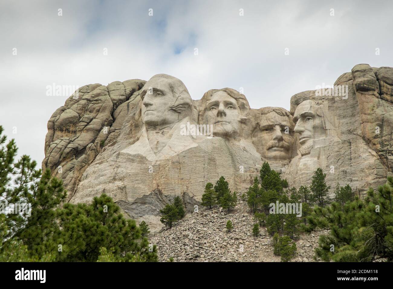 George Washington, Thomas Jefferson, Abraham Lincoln and Theodore ...