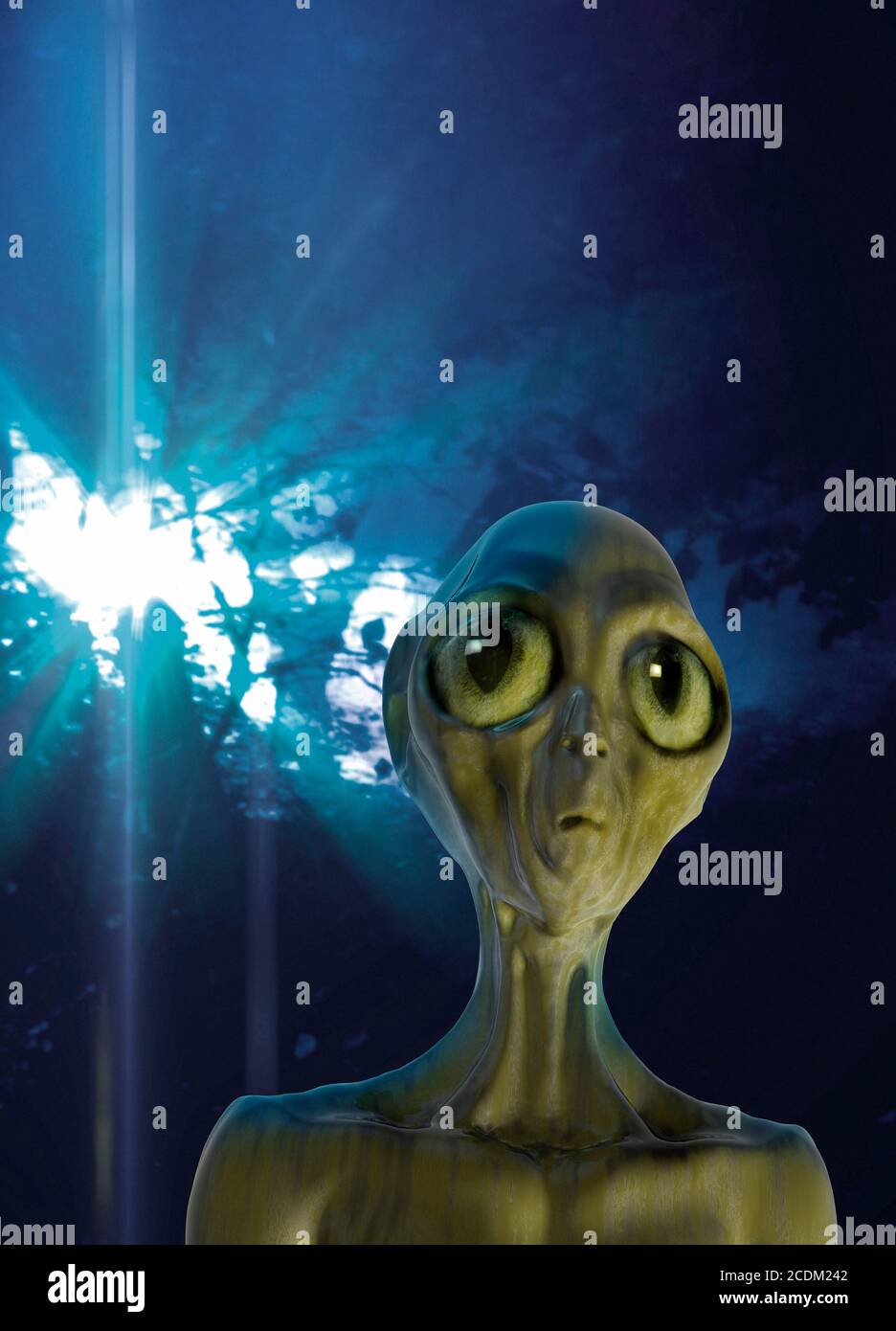 Gray Alien High Resolution Stock Photography and Images - Alamy