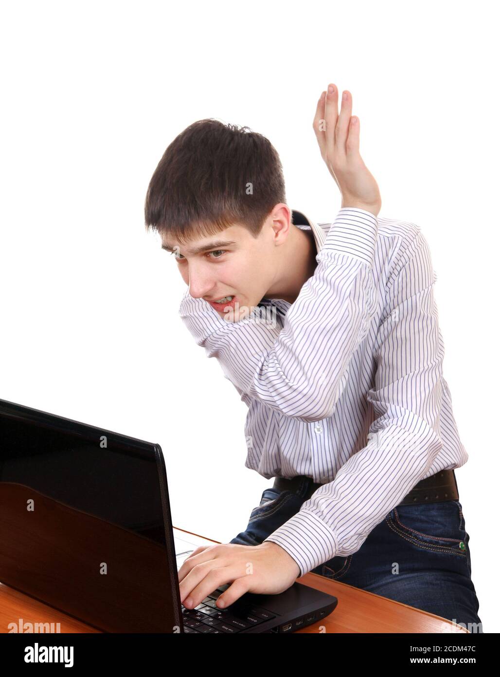 Busy laptop hi-res stock photography and images - Alamy