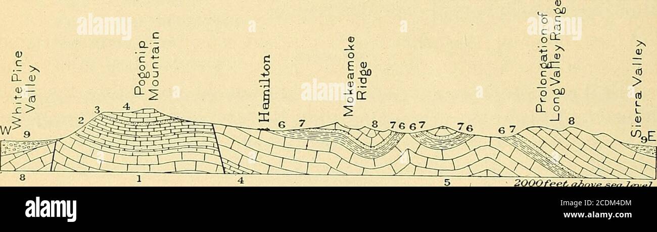. Descriptive geology of Nevada south of the fortieth parallel and ...