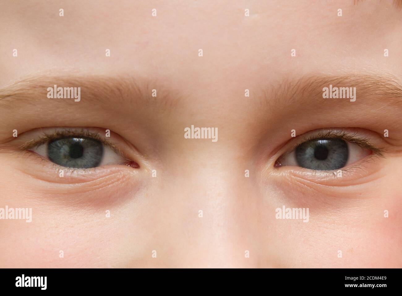 Kids Eyes Close Up
