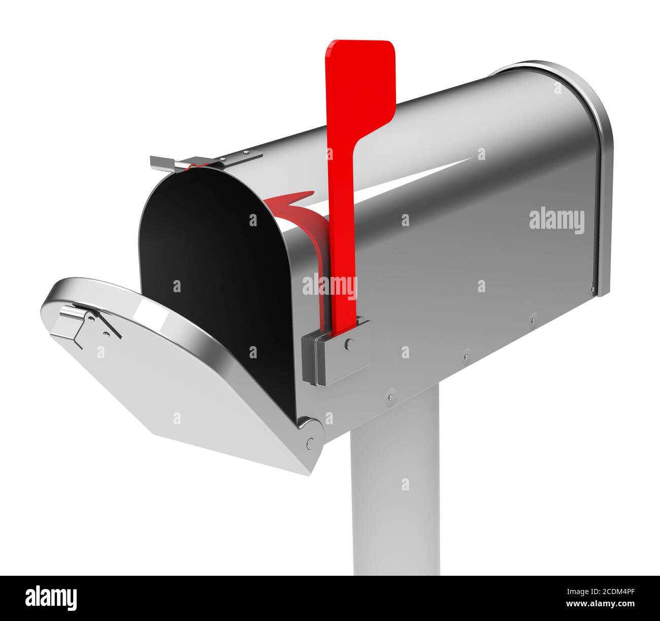 Sending letter mailbox communication Cut Out Stock Images & Pictures ...