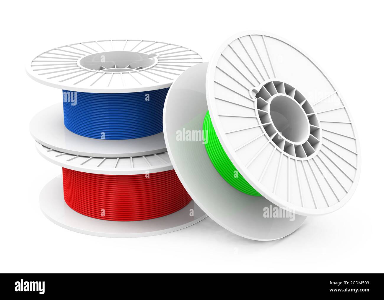 Coil of electrical wires hi-res stock photography and images - Alamy