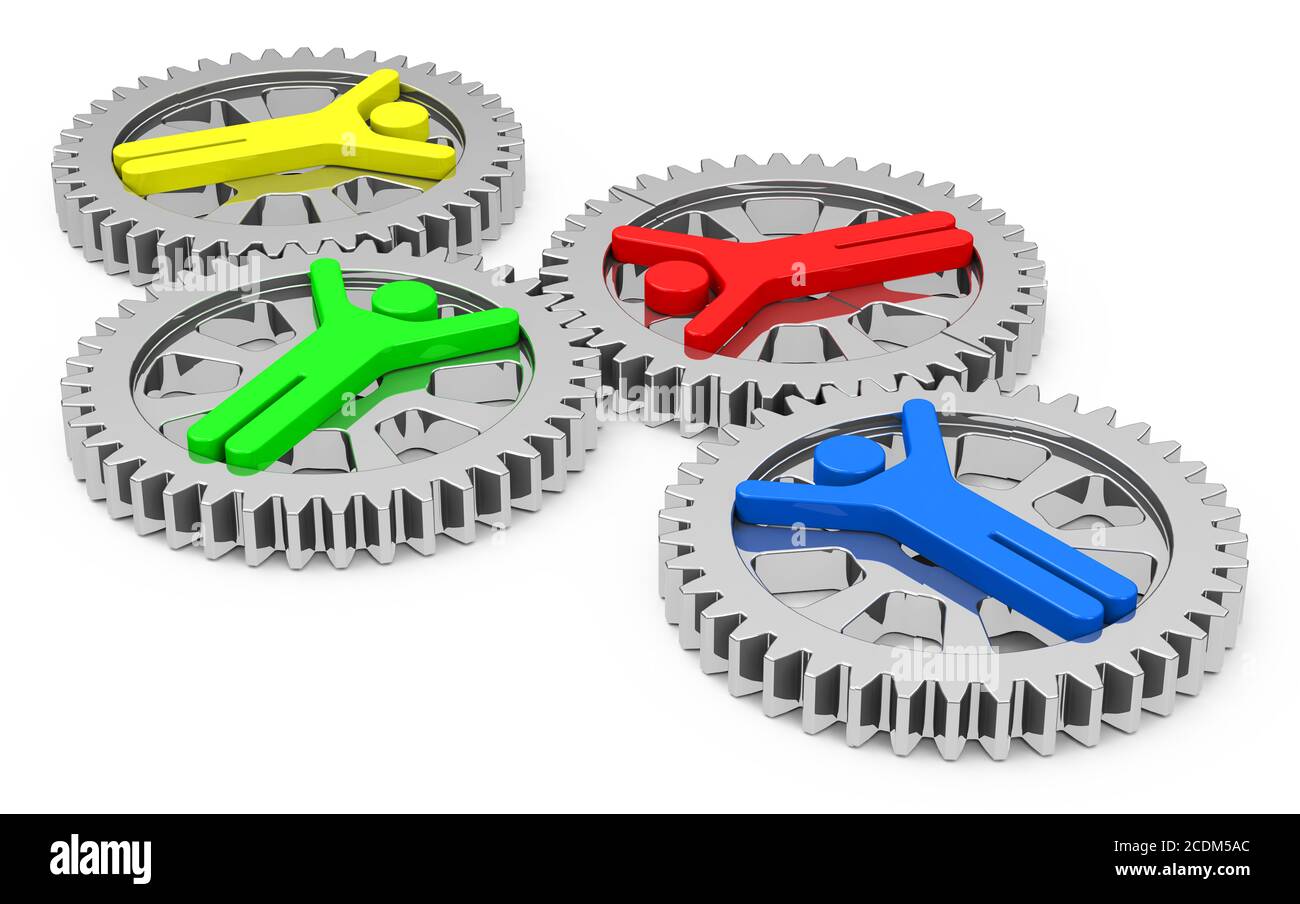 Teamwork motion hi-res stock photography and images - Alamy