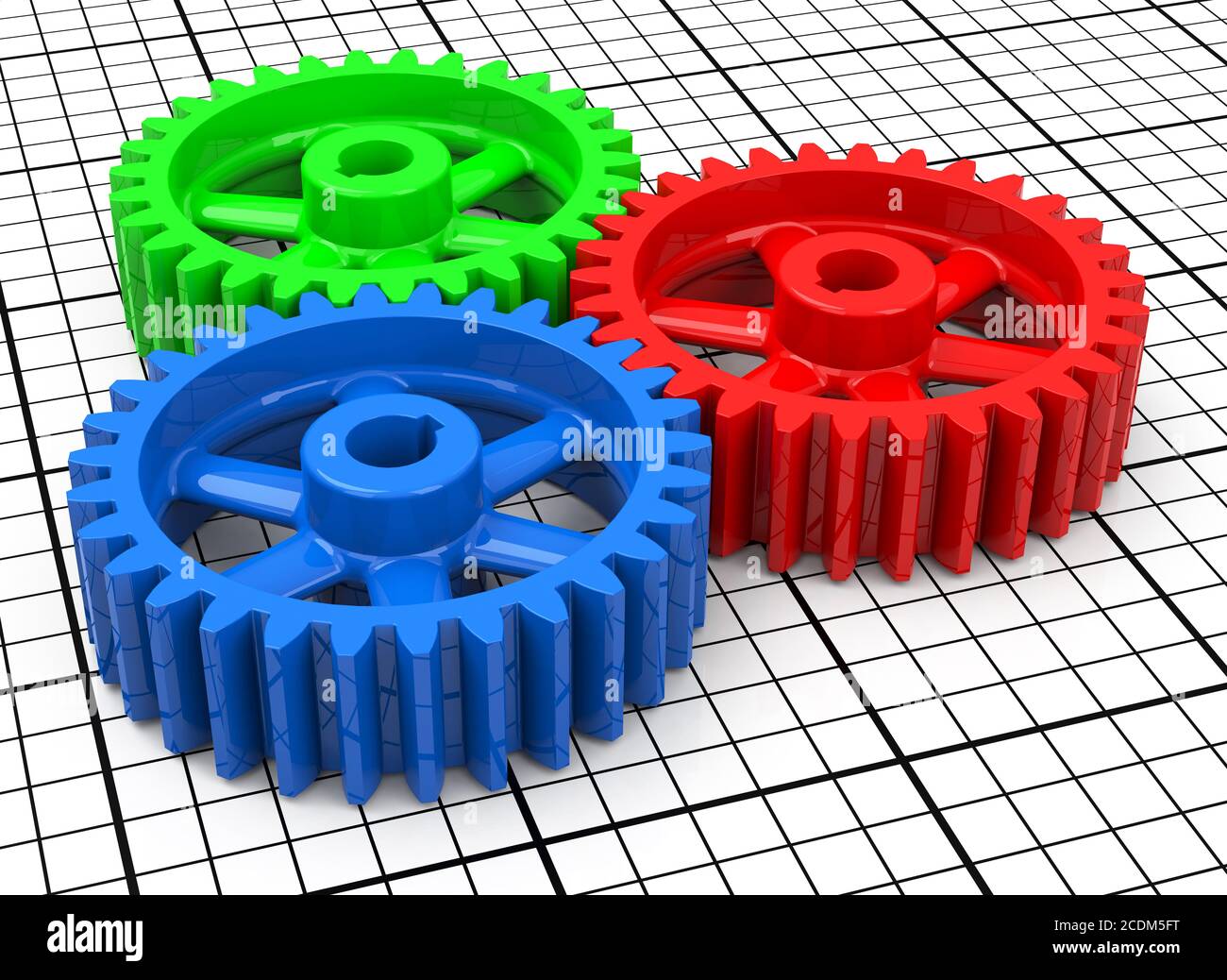 the colorful gear Stock Photo - Alamy