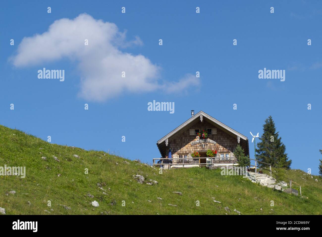 Alps cottage hi-res stock photography and images - Alamy
