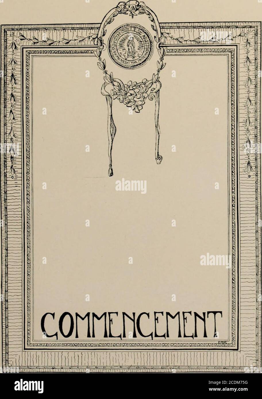 . Class of 1917 . O! : 1 91 :nsR!THXOLIXCEQ VZ Stock Photo - Alamy