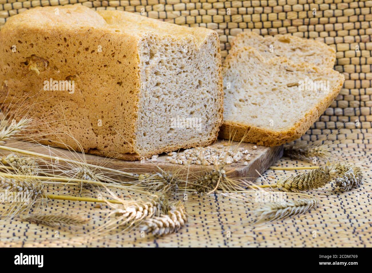 Rustic bread scene hi-res stock photography and images - Alamy