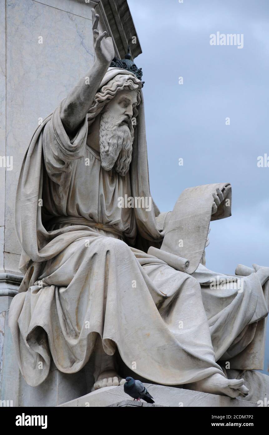 Statue of Ezekiel Stock Photo - Alamy