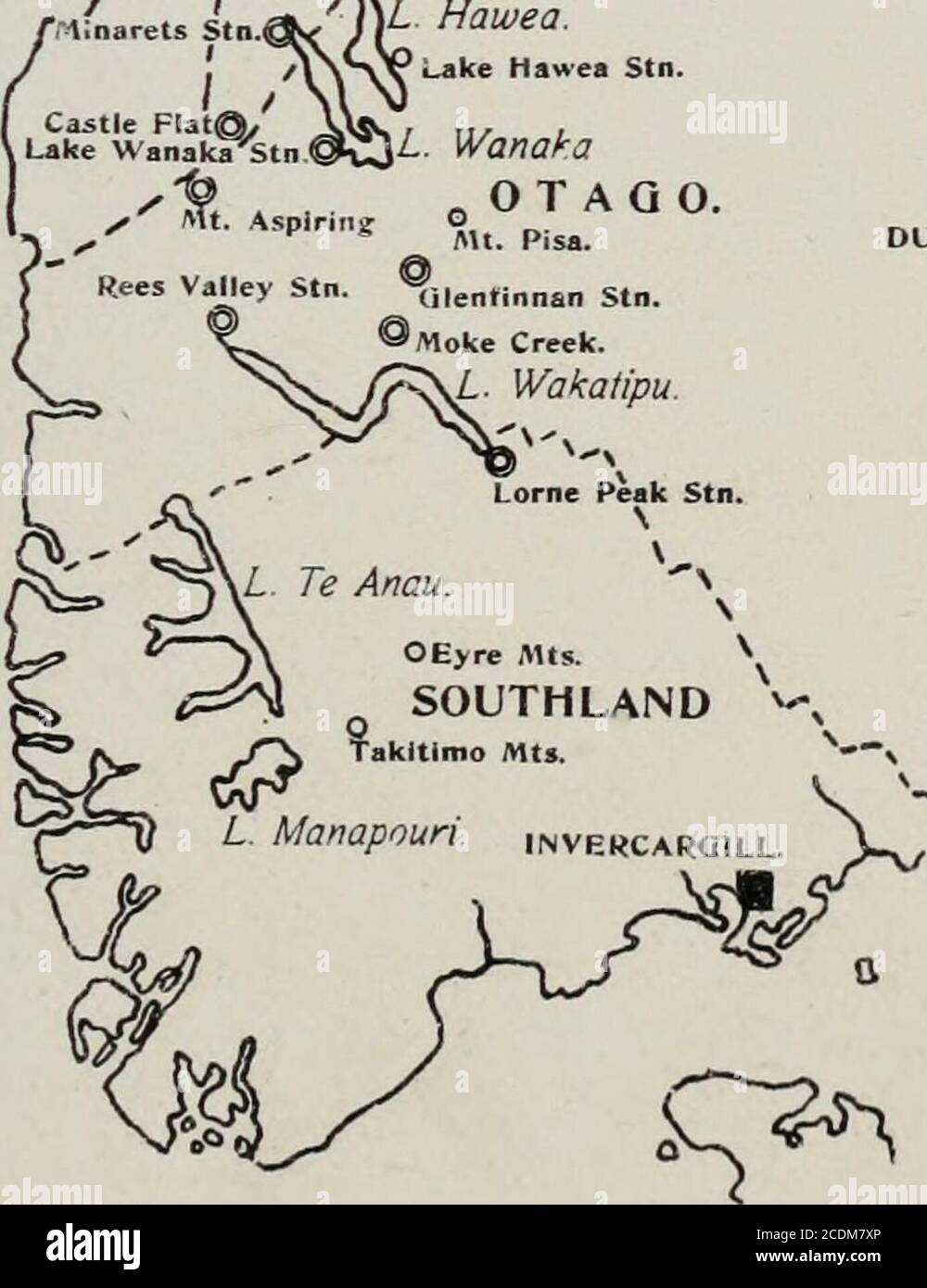 . Transactions of the Royal Society of New Zealand . MAP OF THE SOUTH ...