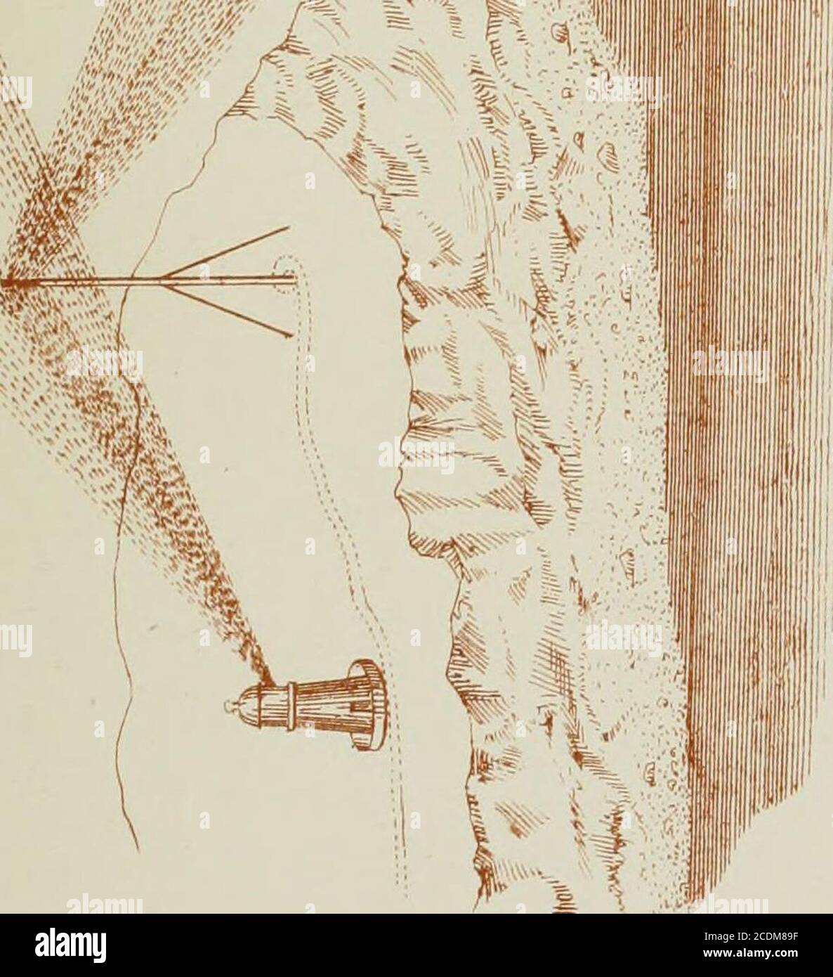 . Lighthouse construction and illumination Stock Photo - Alamy