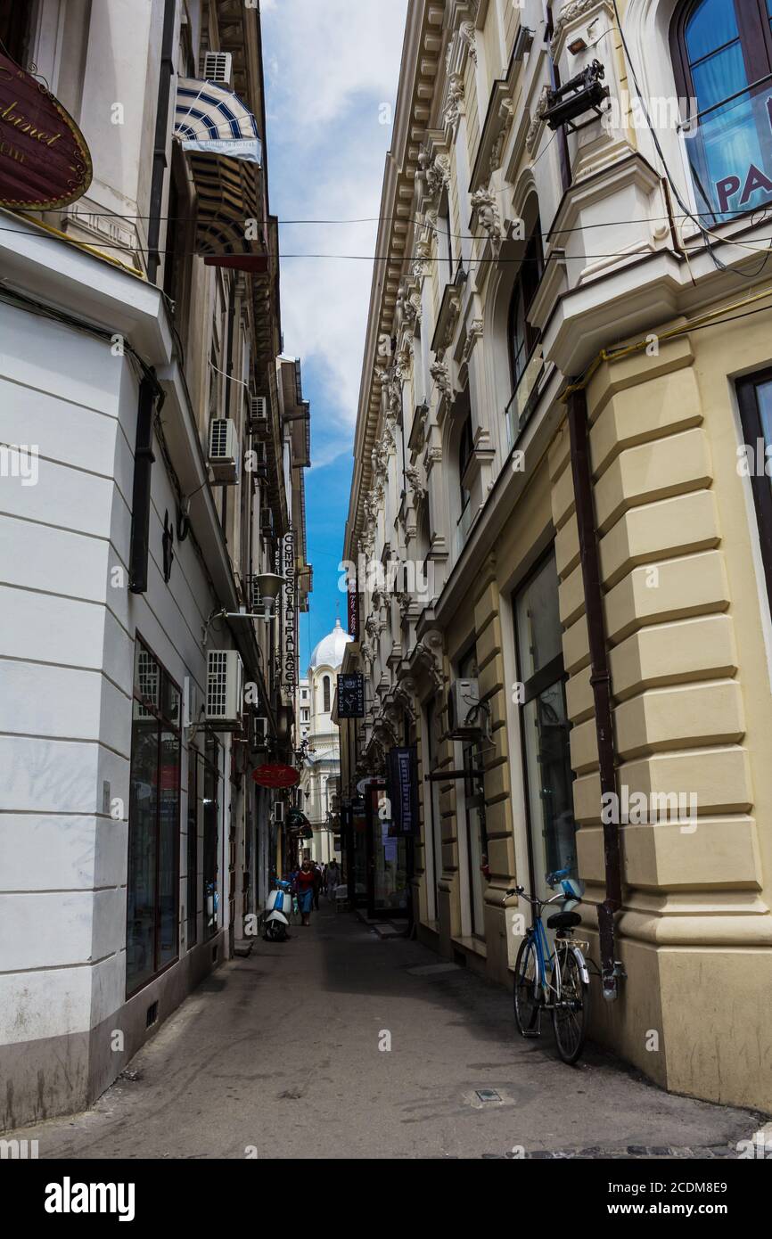 Old Town in Bucharest, Romania Stock Photo - Alamy