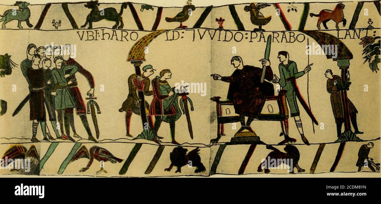 Bayeux tapestry castle hi-res stock photography and images - Alamy