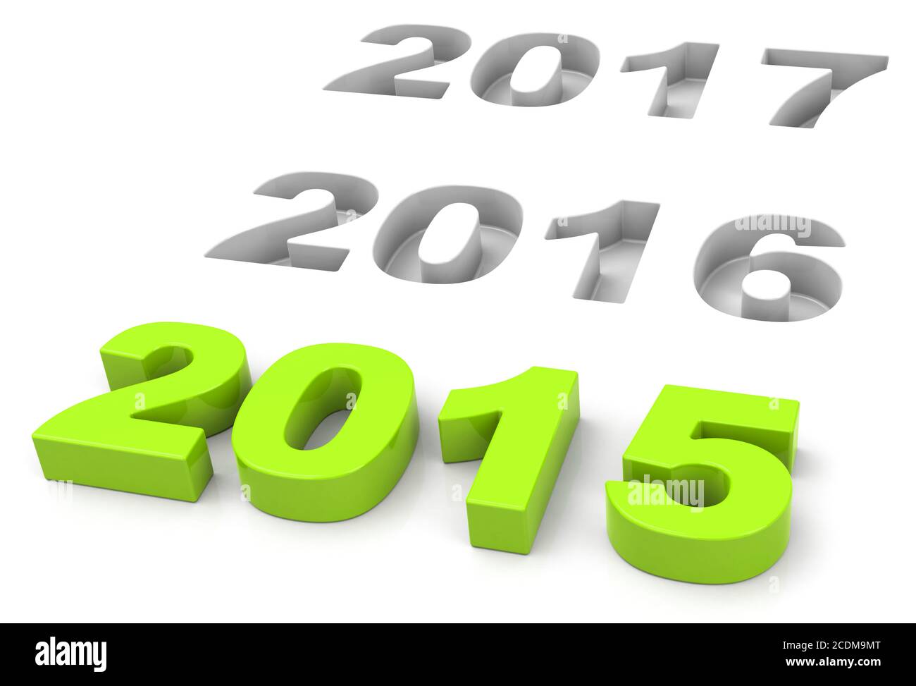 Year 2015 Cut Out Stock Images & Pictures - Alamy